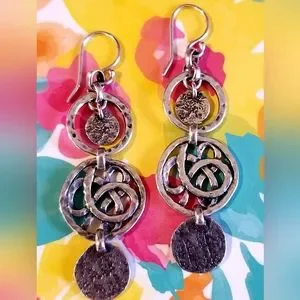 Silpada | Jewelry | Rare Silpada Sterling Silver Celtic Earrings | Poshmark